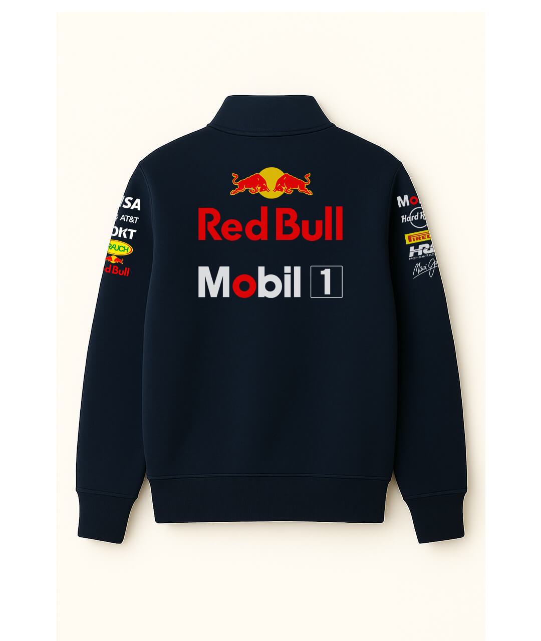 Red Bull Navy Teal Half Zipper – Armadio India